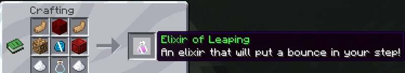 Elixir of Leaping | Minecraft: End of the World Wiki | Fandom