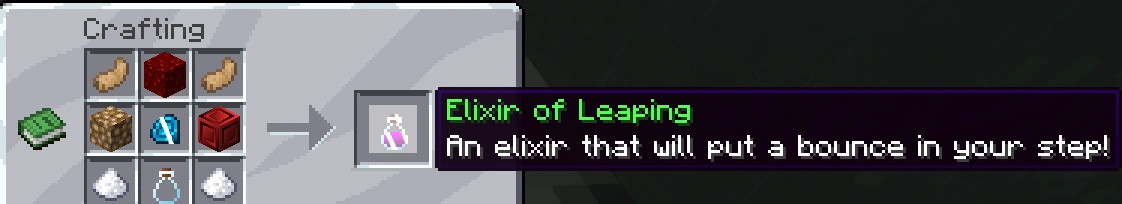 Elixir of Leaping | Minecraft: End of the World Wiki | Fandom
