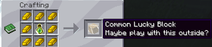 Common Lucky Blocks | Minecraft: End of the World Wiki | Fandom