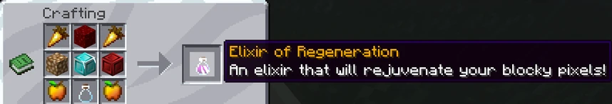 Elixir of Regen | Minecraft: End of the World Wiki | Fandom