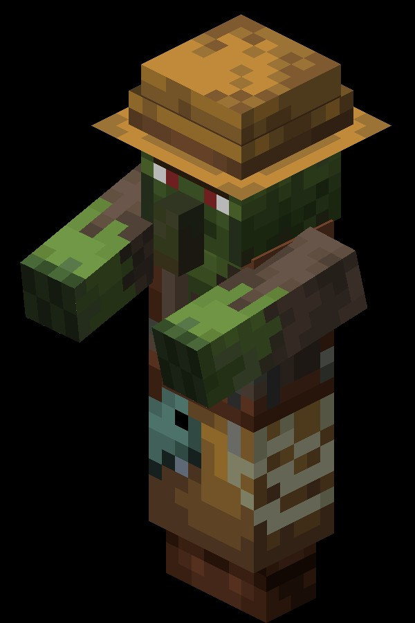 Zombie Villager Variants In Bedrock Parity Minecraft Features Wiki