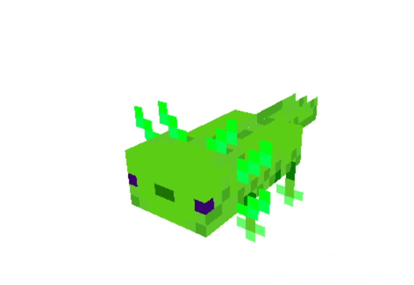 Green Axolotl | Minecraft fiction universe Wiki | Fandom
