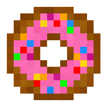 Minecraft Donuts