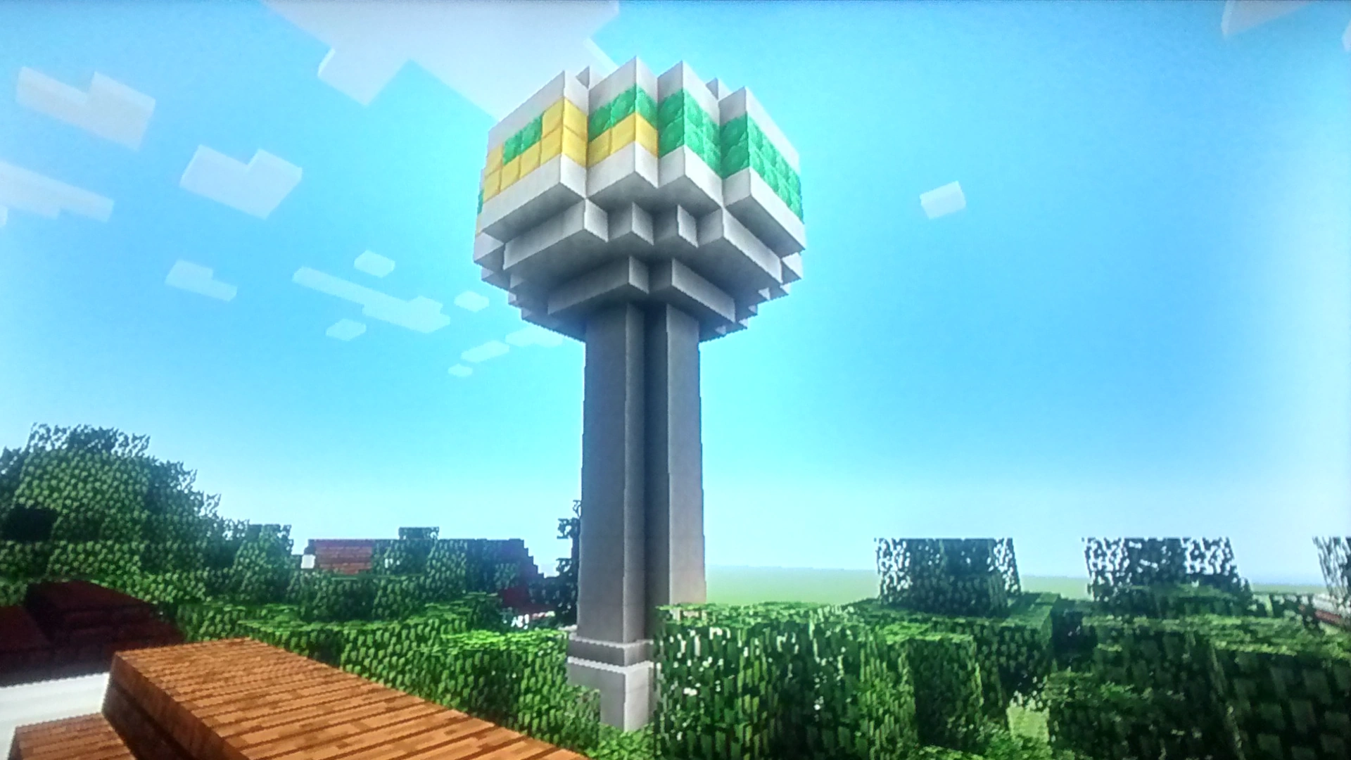 Small Minecraft Water Tower