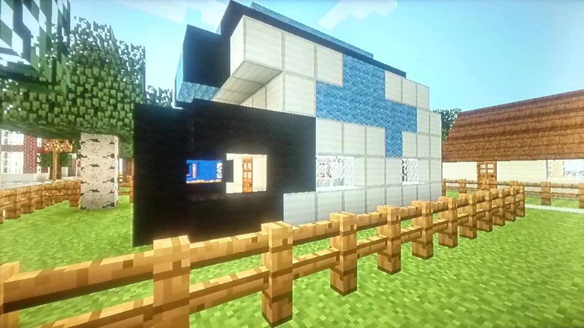 Detroit Lions helmet house | Minecraft Green Bay Wikia | Fandom