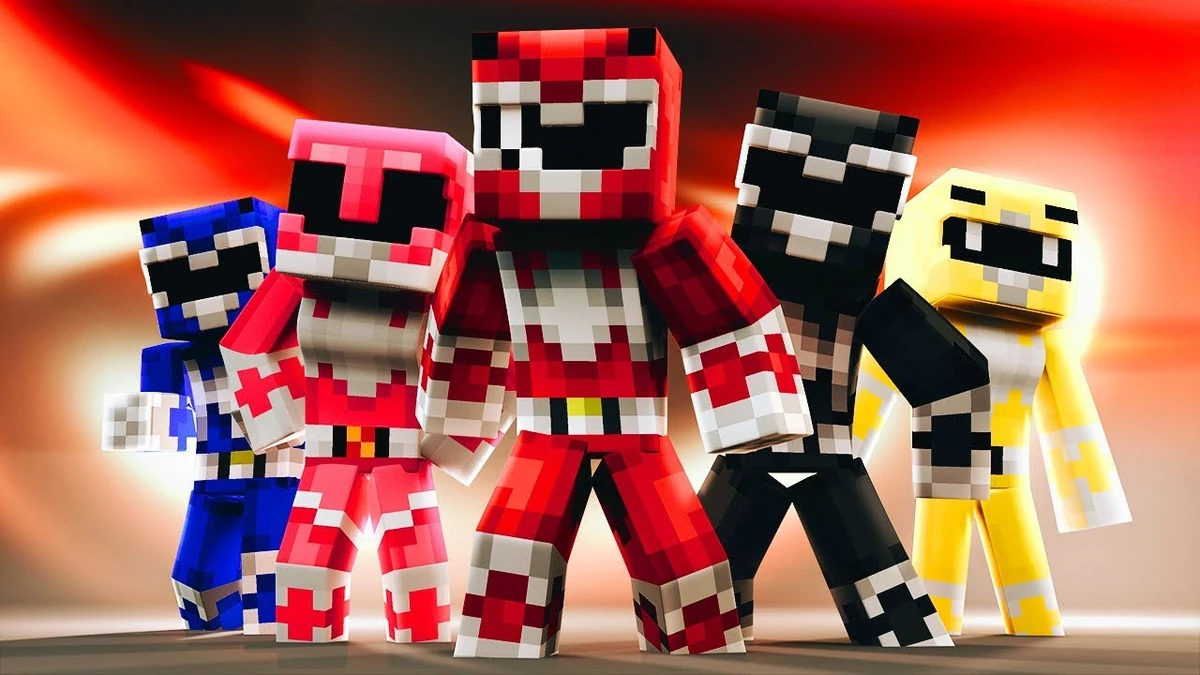 Power Rangers (Little Lizard's Series) | Minecraft Little Club Wiki ...