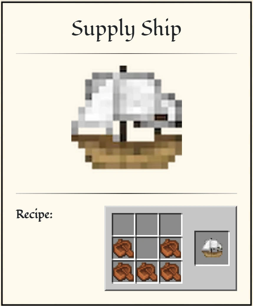 Items/supply camp and ship | Minecraft Magic Dungeons Wiki | Fandom