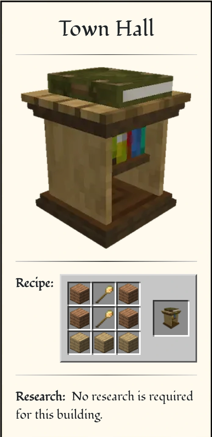 Buildings/townhall | Minecraft Magic Dungeons Wiki | Fandom
