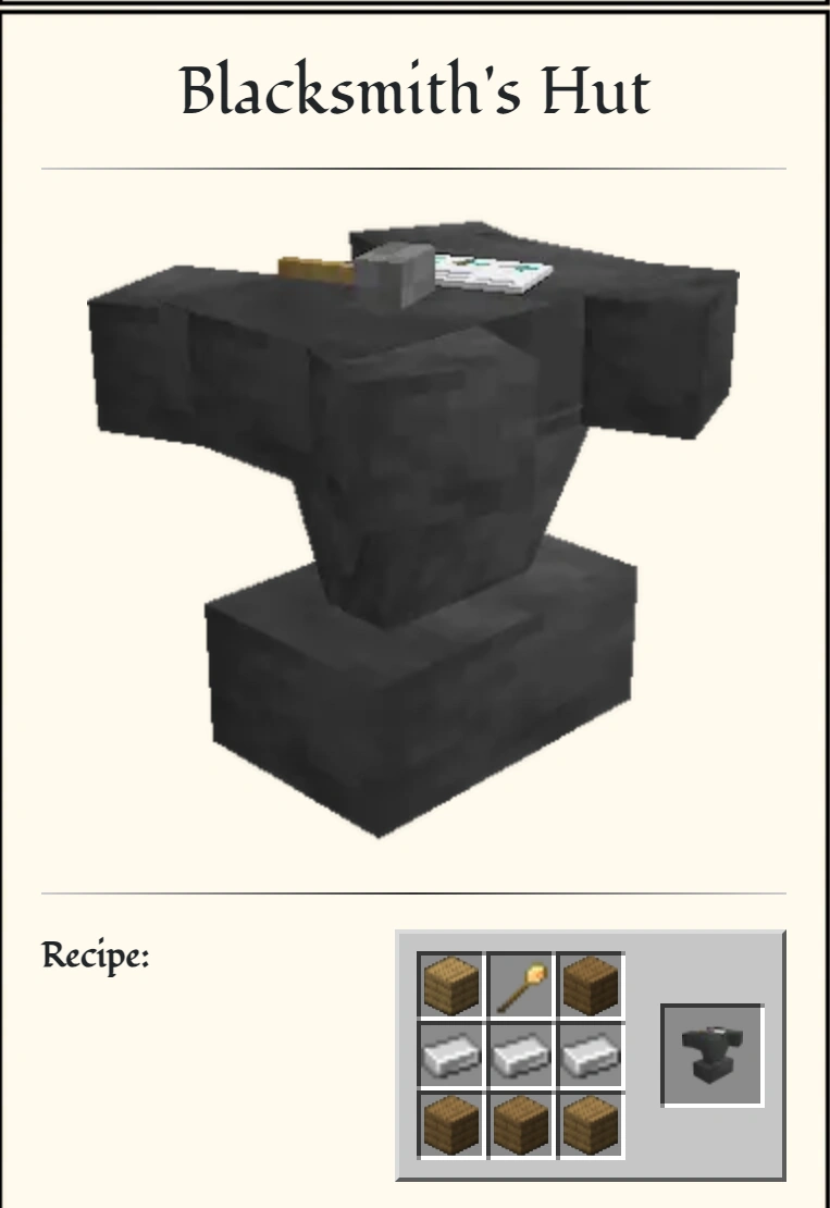 Buildings/blacksmith | Minecraft Magic Dungeons Wiki | Fandom