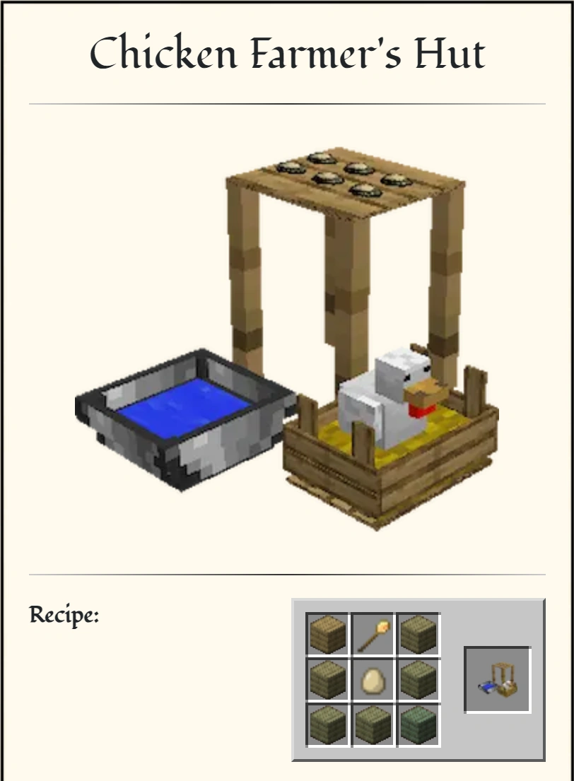 Buildings/chickenfarmer | Minecraft Magic Dungeons Wiki | Fandom