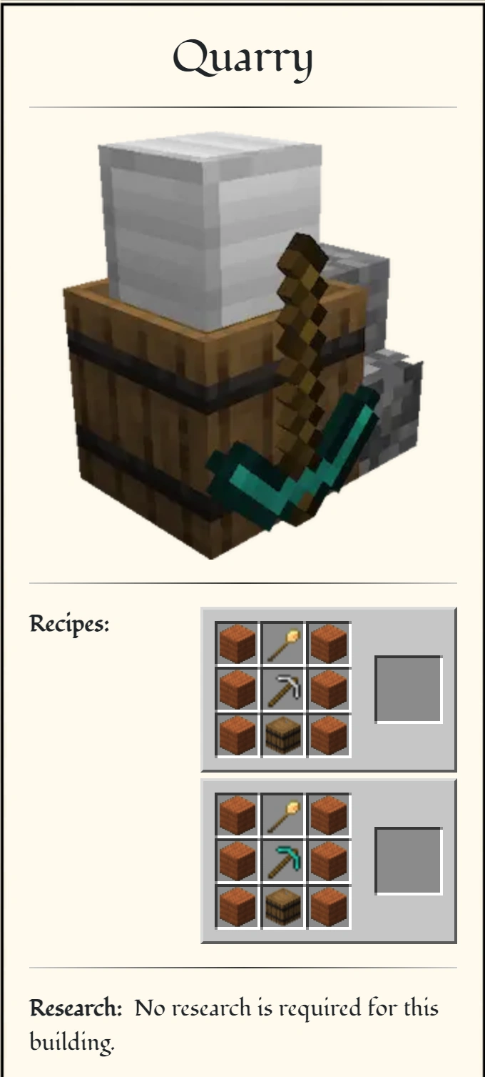 Buildings/quarry | Minecraft Magic Dungeons Wiki | Fandom