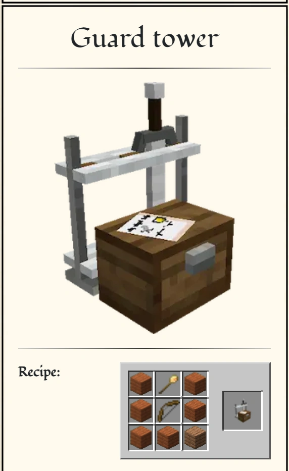 Buildings/guardtower | Minecraft Magic Dungeons Wiki | Fandom