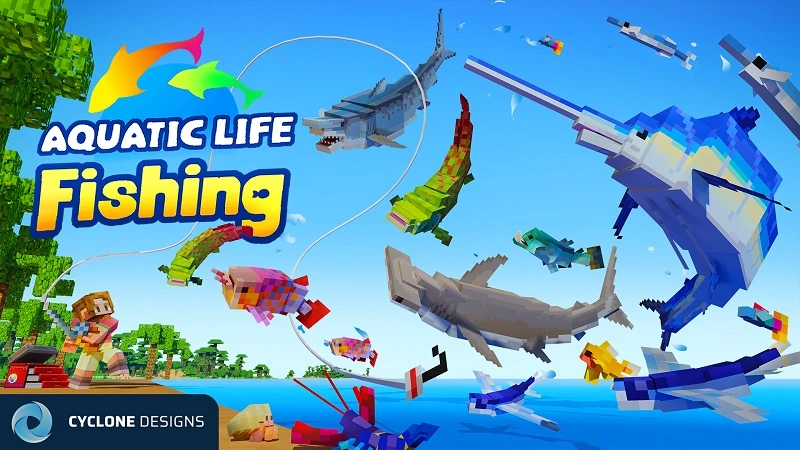 Aquatic Life: Fishing | Minecraft Marketplace Adventures Wiki | Fandom