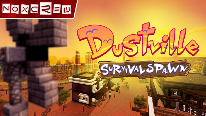 Dustville - Survival Spawn | Minecraft Marketplace Adventures Wiki | Fandom