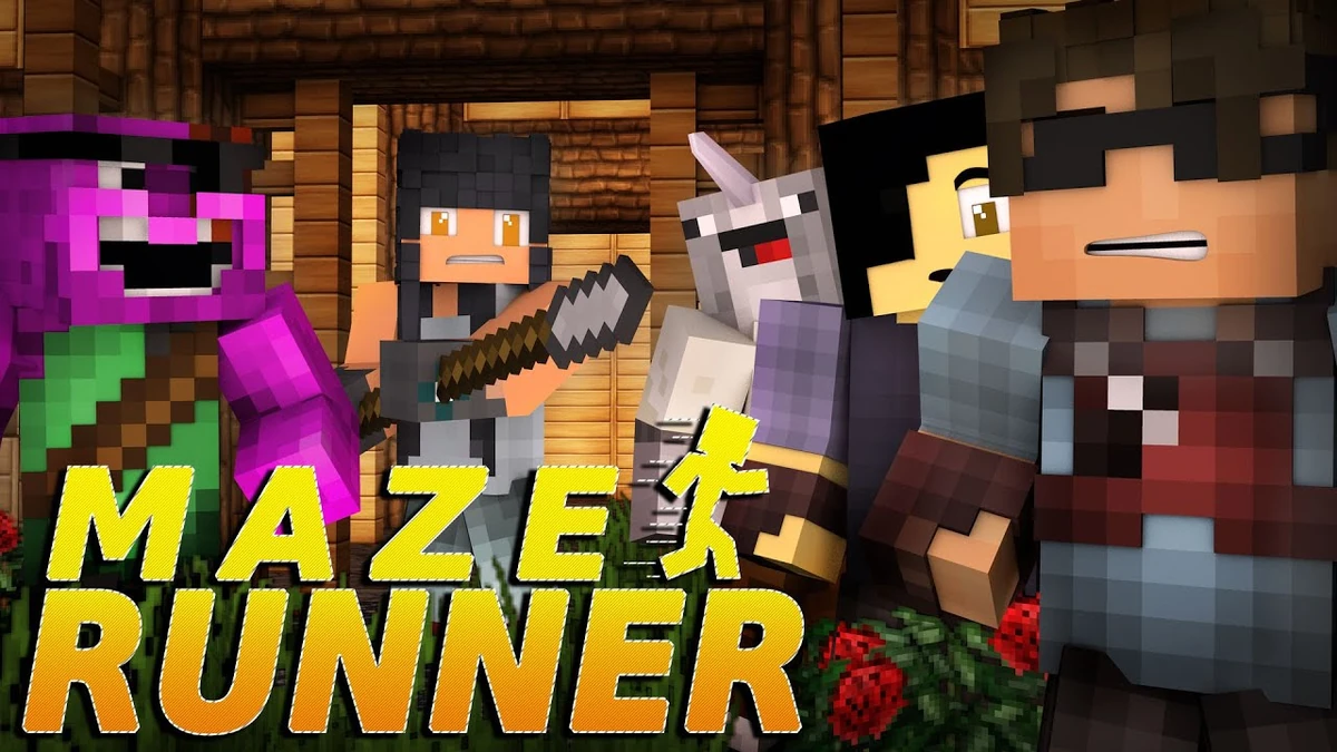 Episode 4 - "A GIRL APPEARS?!" | The Minecraft Maze Runner Wiki | Fandom
