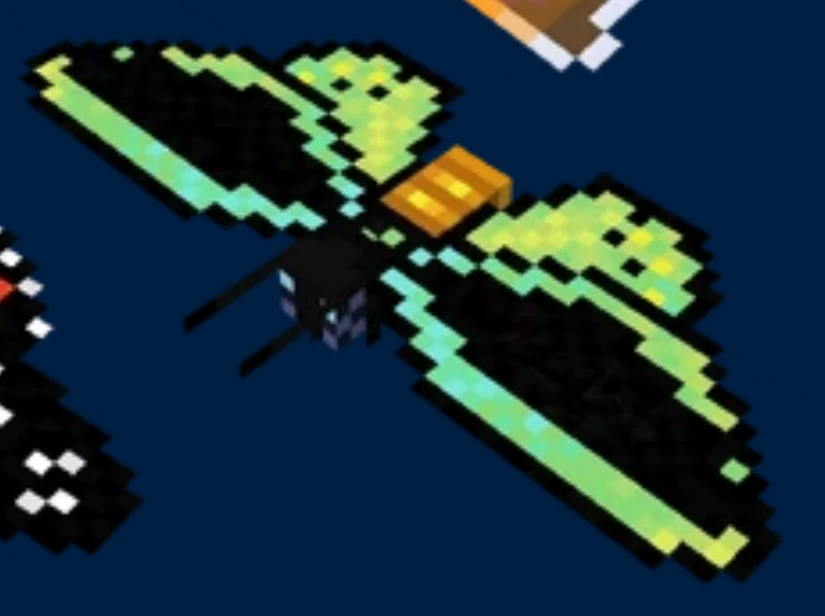 Queen Alexandra's Birdwing Butterfly | Minecraft Mobs Wiki | Fandom