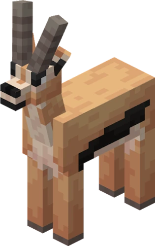 Gazelle | Minecraft Mobs Wiki | Fandom