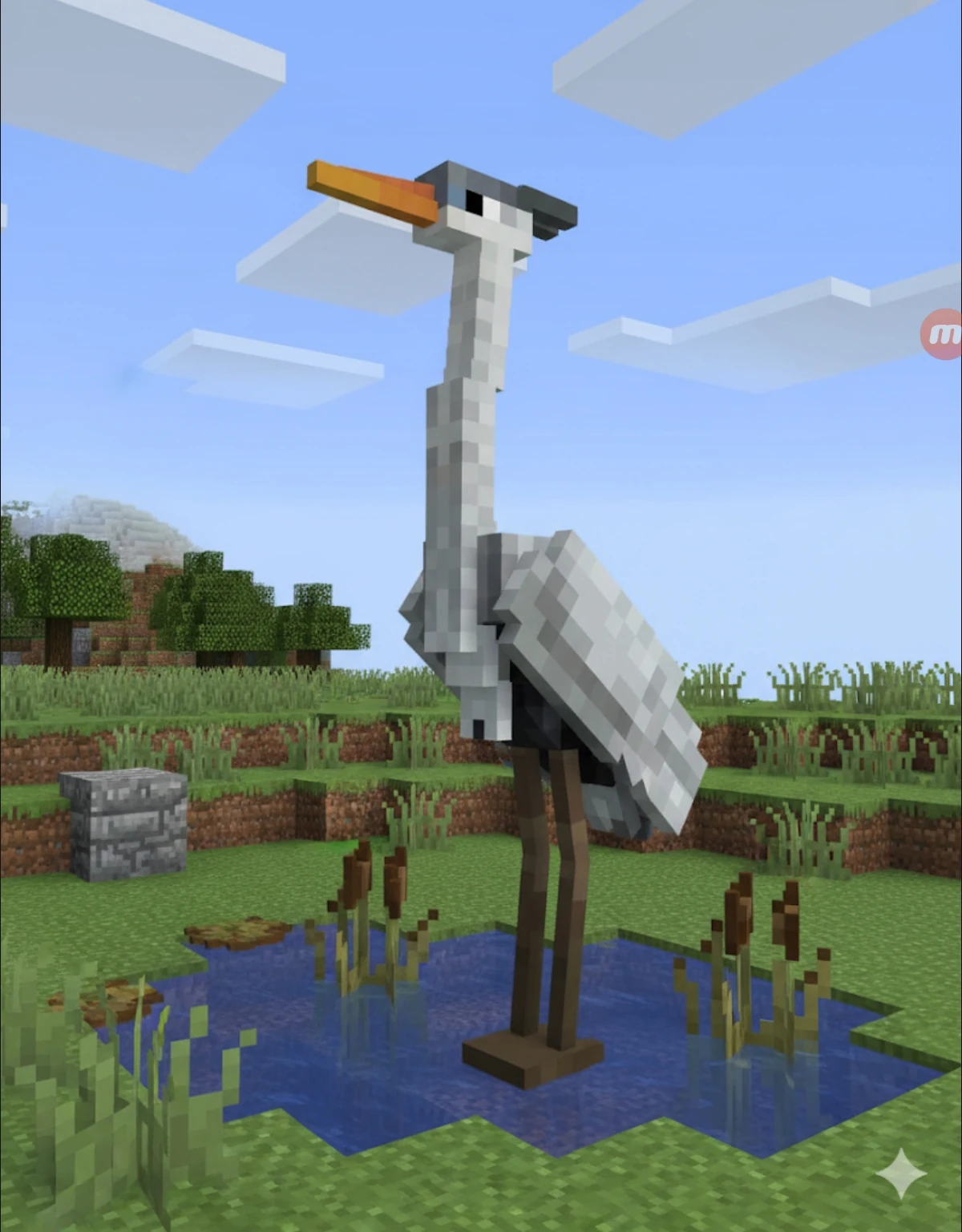 Grey Heron | Minecraft Mobs Wiki | Fandom