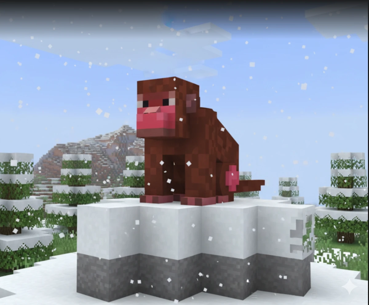 Japanese Macaque | Minecraft Mobs Wiki | Fandom