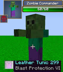 Zombie Commander | Minecraft Mobs Wiki | Fandom