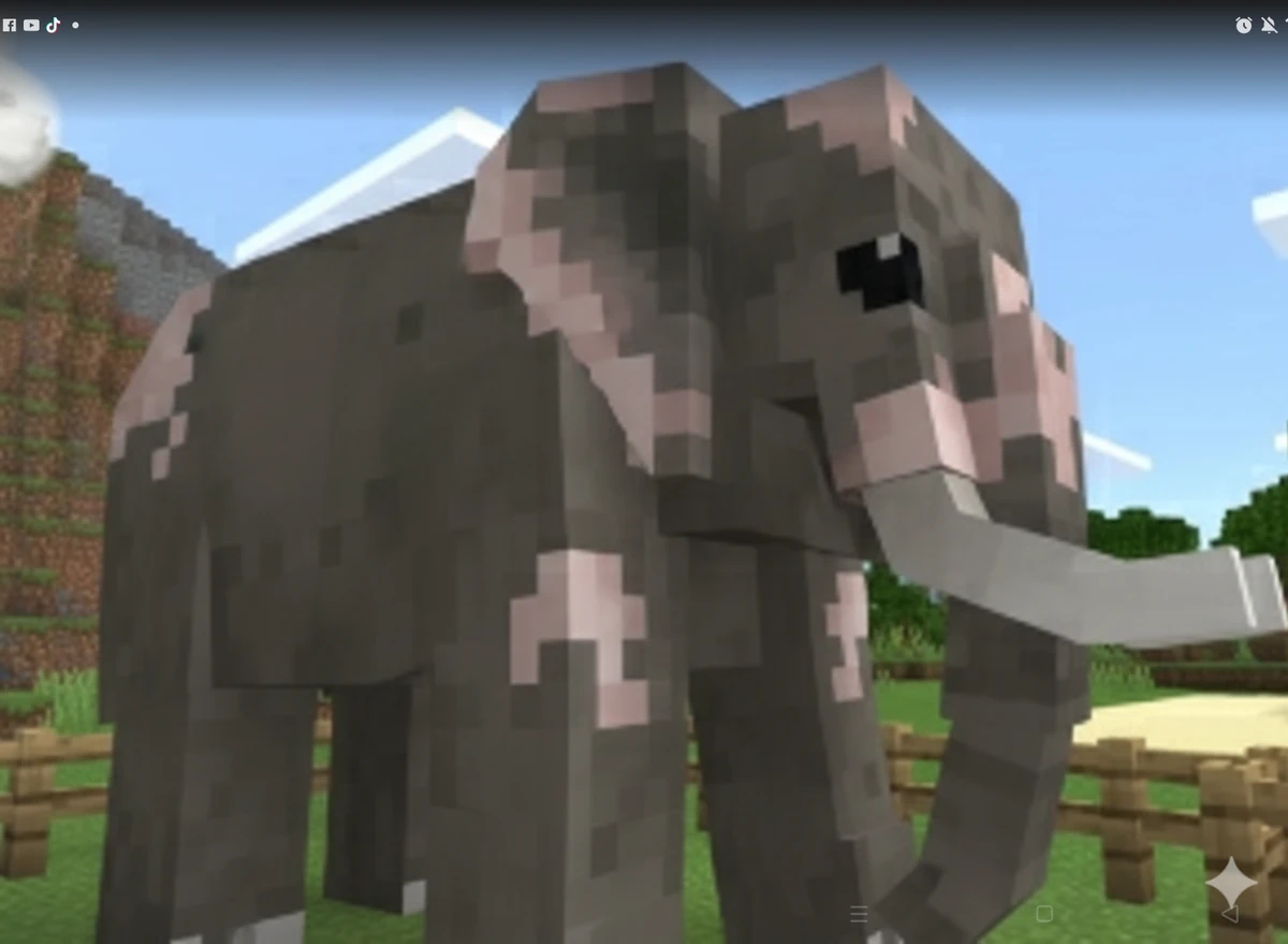 Indian Elephant | Minecraft Mobs Wiki | Fandom