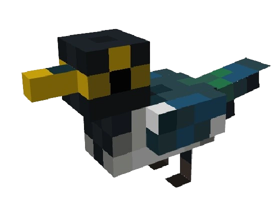 Yellow-Billed Magpie | Minecraft Mobs Wiki | Fandom