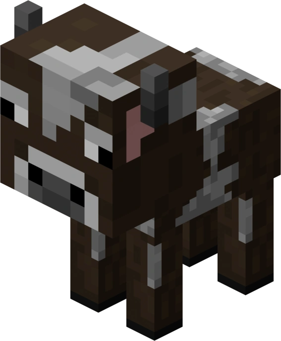 Baby Cow | Minecraft Mobs Wiki | Fandom