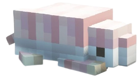 Pink Fairy Armadillo | Minecraft Mobs Wiki | Fandom