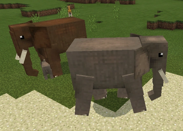 Minecraft Baby Elephant