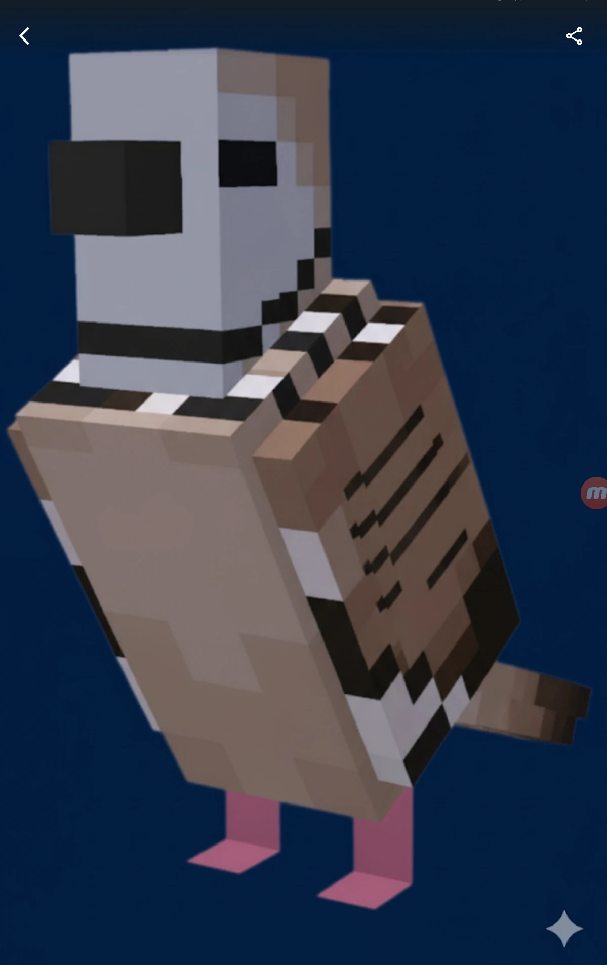 Zebra Dove | Minecraft Mobs Wiki | Fandom