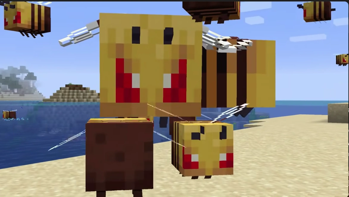 Queen Bee (Logdotzip Version) | Minecraft Mobs Wiki | Fandom