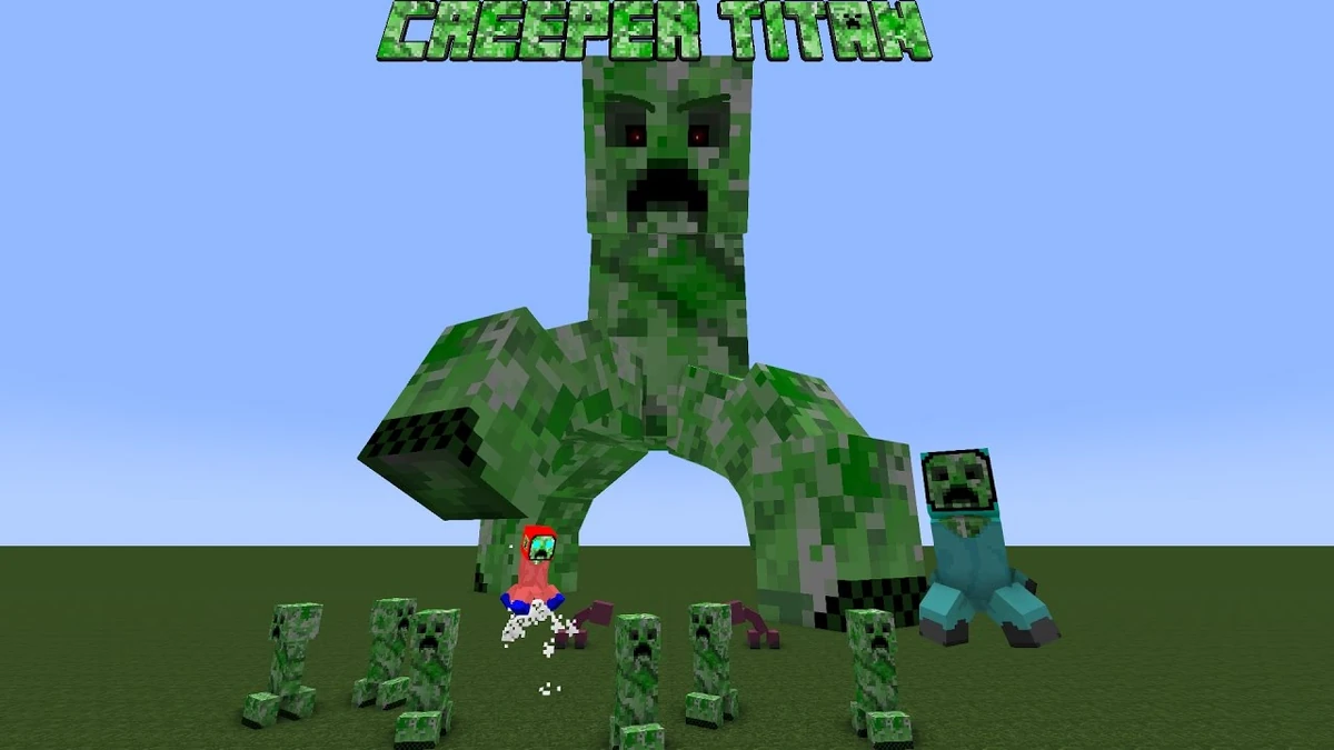 Creeper Titan Minecraft Mobs Wiki Fandom