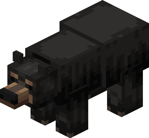 Black Bear | Minecraft Mobs Wiki | Fandom