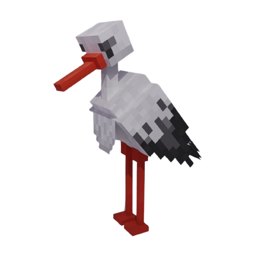 White Stork | Minecraft Mobs Wiki | Fandom