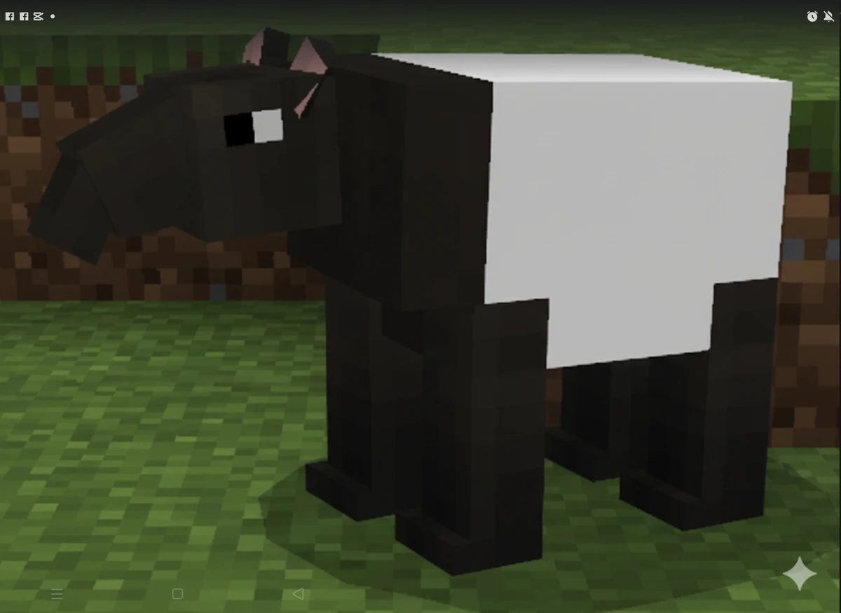 Malayan Tapir | Minecraft Mobs Wiki | Fandom