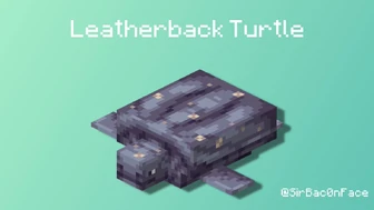 Leatherback Sea Turtle | Minecraft Mobs Wiki | Fandom