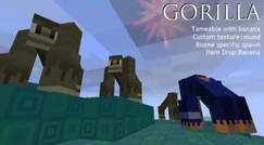Gorilla | Minecraft Mobs Wiki | Fandom