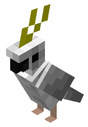 Sulfur-Crested Cockatoo | Minecraft Mobs Wiki | Fandom