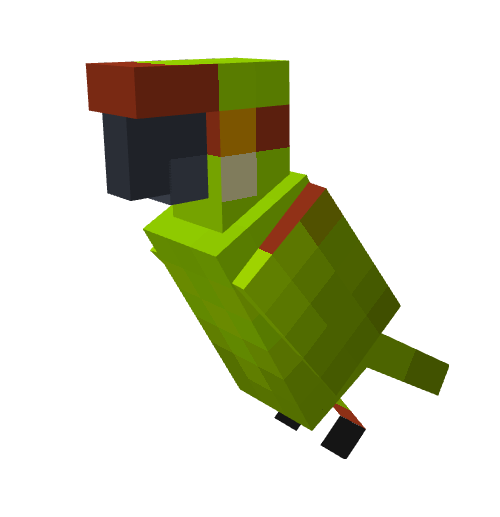 Thick-Billed Parrot | Minecraft Mobs Wiki | Fandom
