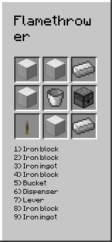 Flamethrower | Minecraft Mod Conception Wiki | Fandom