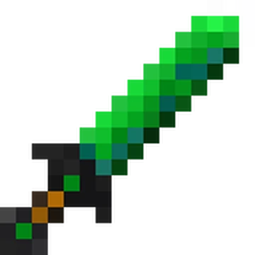 Minecraft Emerald Weapons
