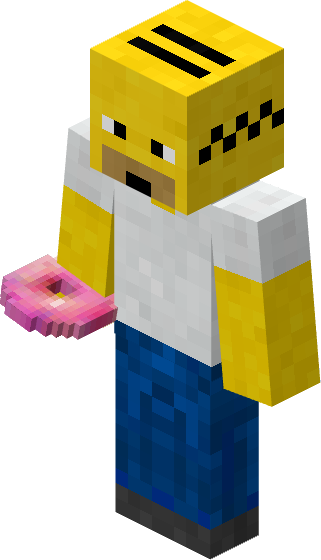 Homer Simpson Mob!/Homer simpson | Minecraft Mods Wiki | Fandom