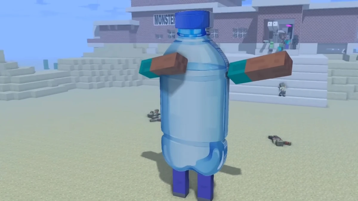Titan Bottle Bot | Minecraft Monster School Wiki | Fandom
