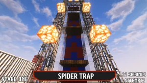 Spider Trap | Minecraft Ninja Warrior Wiki | Fandom