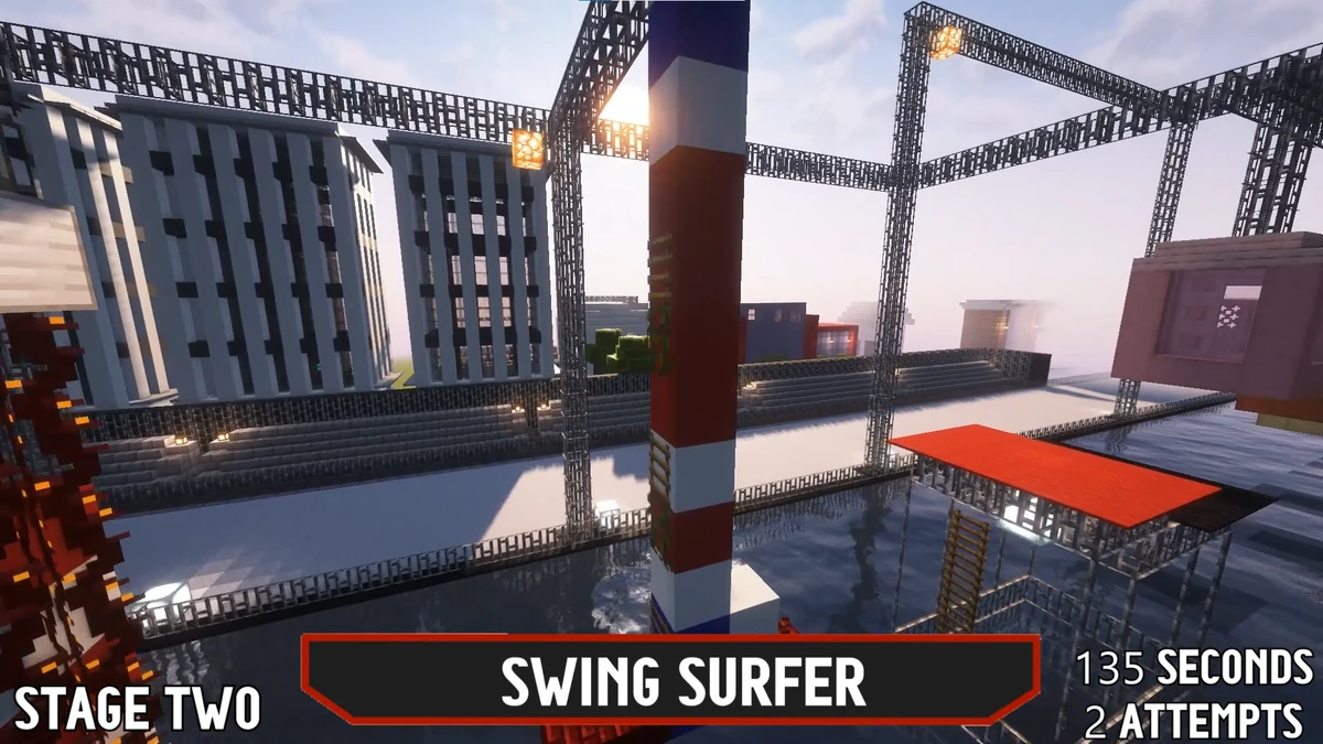 Swing Surfer | Minecraft Ninja Warrior Wiki | Fandom