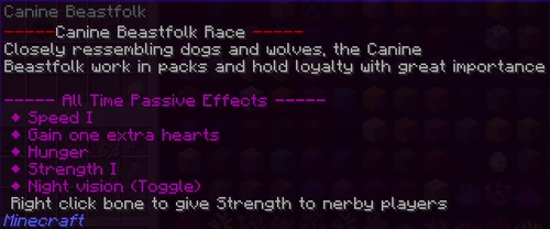 Beastfolk | Minecraft Oracle RP Wiki | Fandom