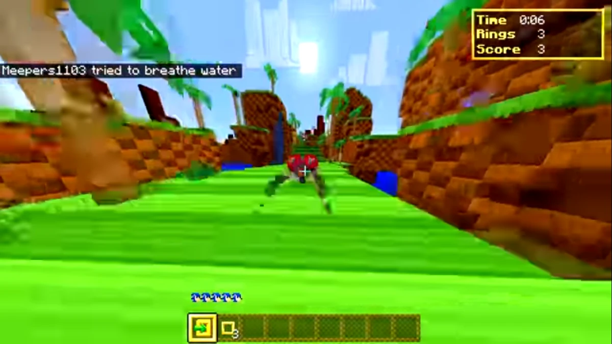 Green Hill Zone | Minecraft Sonic The Hedgehog DLC Wiki | Fandom