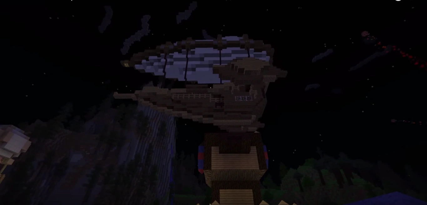 Minecraft Airship Fleet