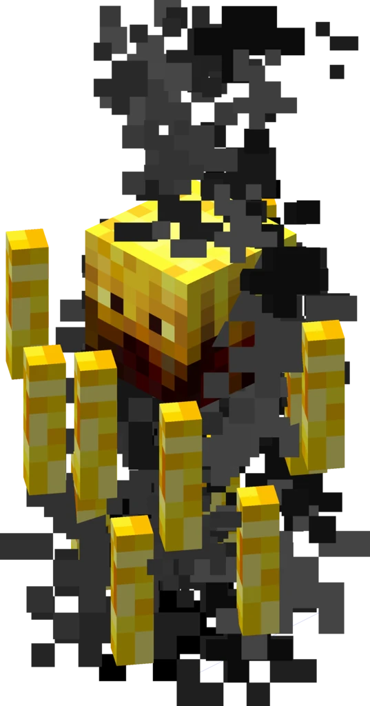 Minecraft Blaze Papercraft