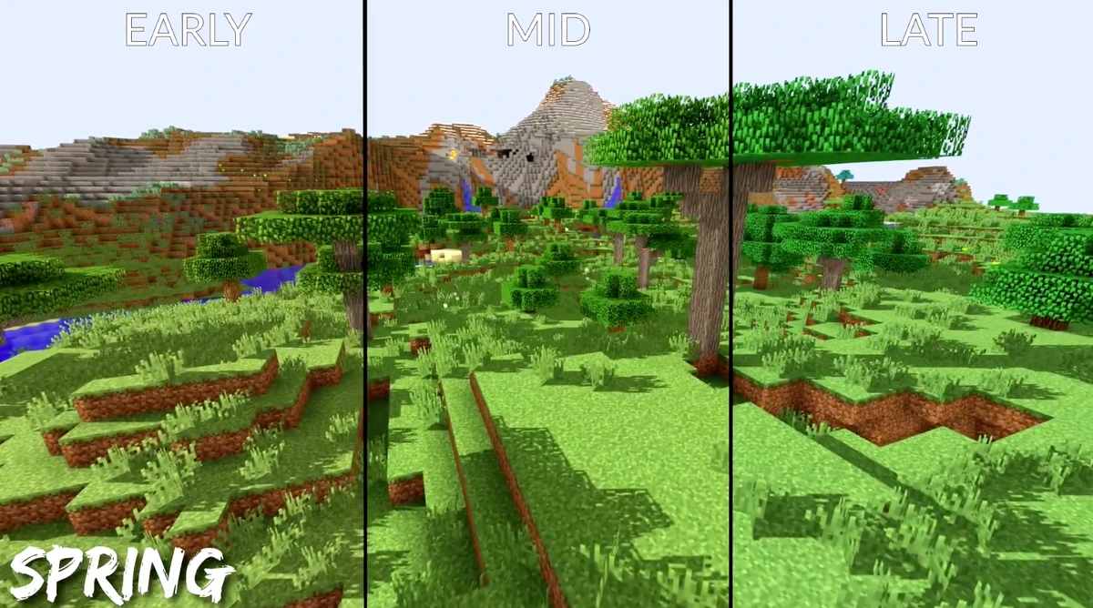 The Seasons Update | Minecraft: The World Of Adventure Update Wiki | Fandom